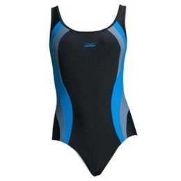 Venice Beach Badeanzug Damen Gr&ouml;&szlig;e L blau / schwarz