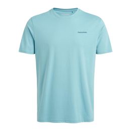 Craghoppers - "Lucent II" T-Shirt f&uuml;r Herren, R&uuml;ckseitiger Aufdruck, kurz&auml;rmlig (Salzwasserpool)