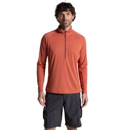 Craghoppers - Pullover f&uuml;r Herren, mit halbem Rei&szlig;verschluss, Nosilife (Dunkle Sahara)