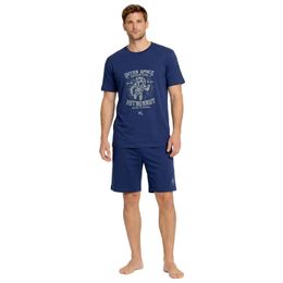 Herren Sommer Kurz Baumwollpyjamas KL30000