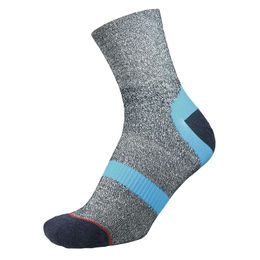 1000 Mile - Herren Approach Repreve Doppel-Lagen Atmungsaktive Blasenfreie Socken - Navy / Eisvogel