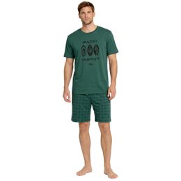 Herren Sommer Kurz Baumwollpyjamas KL30000