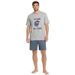 Herren Sommer Kurz Baumwollpyjamas KL30000
