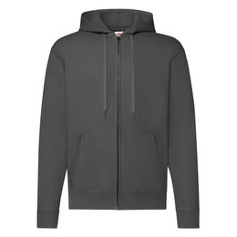 Fruit of the Loom Herren Kapuzenjacke (Helles Anthrazit)
