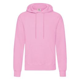 Fruit of the Loom Herren Kapuzenpullover / Hoodie / Kapuzensweater (Hellpink)