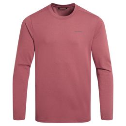 Craghoppers - "Abel" T-Shirt f&uuml;r Herren Lang&auml;rmlig (Atlasrot)