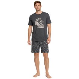 Herren Sommer Kurz Baumwoll-Pyjamas KL30000