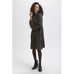 Kaffe Kleid Loose fit black multi