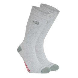 Craghoppers - "Insect Repellent" Socken f&uuml;r Herren/Damen Unisex (Hellgrau Meliert/Flechte)