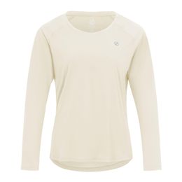 Dare 2b - "Serenity" T-Shirt f&uuml;r Damen, Lang&auml;rmlig (Mandelmilch)