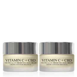2 x Vitamin C + CBD Augencreme 15ml