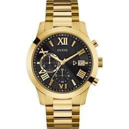 Guess Uhr 'Atlas' Herren Gr&ouml;&szlig;e One Size gold / schwarz