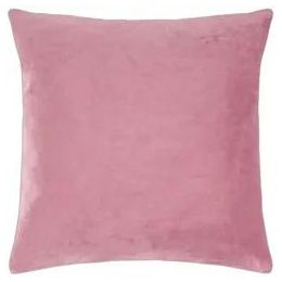 Dekokissen Pad "Elegance", lila, unifarben, B:40cm H:2cm L:40cm, Polyester, Dekokissen_Sitzkissen_Kissenh&uuml;llen, Design als Basic, aus Samt, elegante Optik