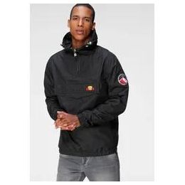 Windbreaker Ellesse "MONT 2 JACKET", Herren, Gr. M, schwarz, Obermaterial: 100% Polyester, Basic schmal h&uuml;ftlang, B&uuml;ndchen, Jacken Windbreaker