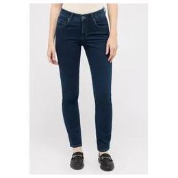 5-Pocket-Jeans Angels "CICI", Damen, Gr. 36, L&auml;nge 28, blau (schwarz indigo), Denim/Jeans, Obermaterial: 92% Baumwolle, 8% Elasthan, slim fit, Jeans 5-Pocket-Jeans, aus sportivem Denim
