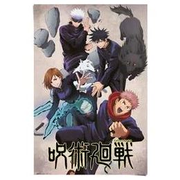 Poster Reinders "Jujutsu Kaisen - Jujutsushi", bunt (farbe bild(er): mehrfarbig), B:61cm H:91,5cm T:0,1cm, Bilder, Poster, Teenager Zimmer - Mehrfarbig - 150 gr. Papier - Cartoons - 61x91,5 cm
