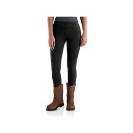 Leggings Carhartt "Utility Leggings", Gr. L, US, schwarz, Obermaterial: 95% Nylon NY. 5% Elasthan EL., Hosen Leggings