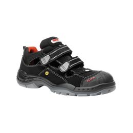 Sicherheitsschuh Elten "SCOTT Pro" Gr. 38, schwarz (schwarz, rot), 38, Obermaterial: 100% sonstige Fasern AF., Schuhe