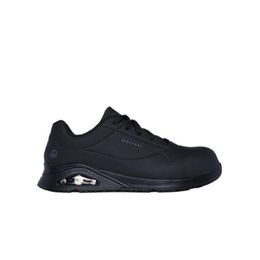 Sicherheitsschuh Skechers "BLK UNO" Gr. 41, schwarz, 41, Obermaterial: 100% Textilmaterial TEXMAT., Schuhe