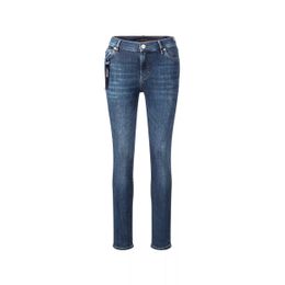 JOOP! Slim-fit-Jeans JOOP "Sol", Damen, Gr. 27, L&auml;nge 32, navy, Denim/Jeans, Obermaterial: 87% Baumwolle, 11% Polyester, 2% Elasthan, slim fit lang, Jeans Slim-fit-Jeans