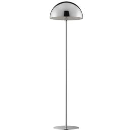 Stehlampe "Linnea", chromfarben, 1, &Oslash; 42cm H: 150cm, 1 Stk., LeGer Home by Lena Gercke, Leuchten, Pilzleuchte, H&ouml;he 150cm, Stehlampe Standleuchte