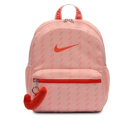 Rucksack Nike "Y NK JDI MINI BKPK - SU26 AOP", arctic orange, turf orange, turf orange, Rucks&auml;cke, Damen, Obermaterial: 100% Polyester, Rucksack, f&uuml;r den t&auml;glichen Gebrauch, mit Hauptfach und Rei&szlig;verschluss