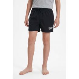 Badeshorts Speedo "Bade-Shorts JOHN f&uuml;r Jungs", Jungen, Gr. XXL (158/164), N-Gr, schwarz, Gewirkt, Obermaterial: 100% Nylon, Badehosen Badeshorts, f&uuml;r Kinder und Jugendliche, mit Ges&auml;&szlig;tasche und Abflusssystem