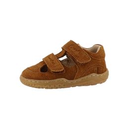Lurchi Leder-Barfu&szlig;-Halbsandalen "Senti" in Hellbraun - 52% | Gr&ouml;&szlig;e 27 | Kindersandalen