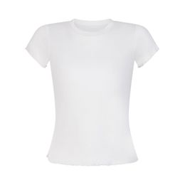 Hunkem&ouml;ller Hunkem&ouml;ller Pyjama-Oberteil in Wei&szlig; - 83% | Gr&ouml;&szlig;e XL | Damen-loungewear