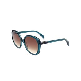 Maje Damen-Sonnenbrille in Blau/ Hellbraun - 74% | Gr&ouml;&szlig;e 51 | Damen-brillen