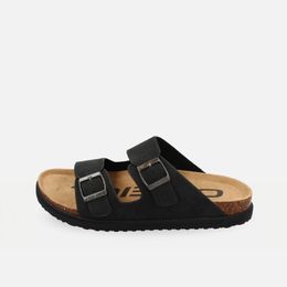 O`Neill Sandale O'NEILL "VINCE SLIDER MEN LOW", Herren, Gr. 43, schwarz, Synthetik, Schuhe Sandale