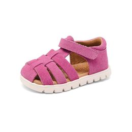 bisgaard Leder-Halbsandalen "Beka" in Lila - 44% | Gr&ouml;&szlig;e 32 | Kindersandalen