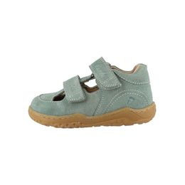 Lurchi Leder-Barfu&szlig;-Halbsandalen "Senti" in T&uuml;rkis - 55% | Gr&ouml;&szlig;e 35 | Kindersandalen