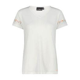 CMP Funktionsshirt in Creme - 46% | Gr&ouml;&szlig;e 42 | Damen-outdoor-tops-shirts