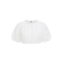 N&uuml;bler Dirndlbluse N&Uuml;BLER "Dirndlbluse Letizia", Damen, Gr. 34, beige (creme), Obermaterial: 85% Viskose CV. 15% Polyester PES., Blusen Dirndlbluse