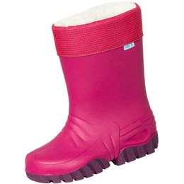 Winterstiefel Spirale "Paolo new gef&uuml;ttert" Gr. 22, lila (fuxia), 22, Obermaterial: 100% PVC PVC., Schuhe, Winterstiefel