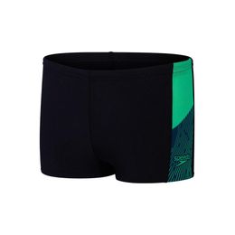 Speedo Badehose "Eco Dive" in Schwarz/ Gr&uuml;n/ Dunkelblau - 40% | Gr&ouml;&szlig;e 140 | Kinder-bademode