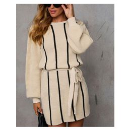 Milan Kiss Kleid in Beige - 57% | Gr&ouml;&szlig;e M | Damen-kleider