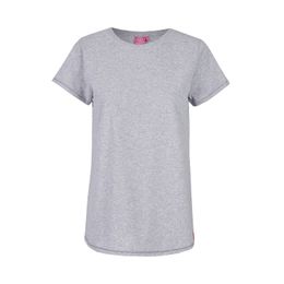 T-Shirt SALZHAUT "Shirt DEERN", Damen, Gr. M, grau melange, Obermaterial: 100% Baumwolle CO., Shirts T-Shirt