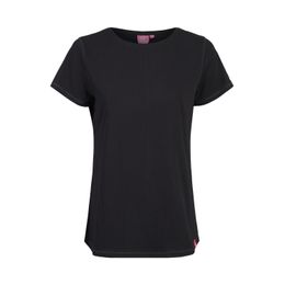 T-Shirt SALZHAUT "Shirt DEERN", Damen, Gr. L, schwarz, Obermaterial: 100% Baumwolle CO., Shirts T-Shirt