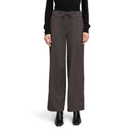 BETTY & CO BETTY & CO Marlenehose in Taupe/ Schwarz - 74% | Gr&ouml;&szlig;e 36 | Damenhosen