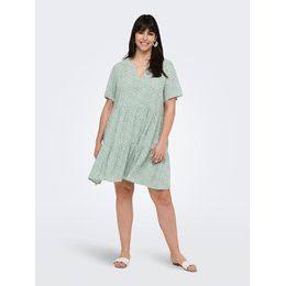 Only Carmakoma Kleid in Gr&uuml;n - 37% | Gr&ouml;&szlig;e 46 | Damen-kleider