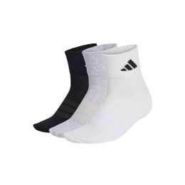 Sneakersocken adidas originals "Socken Thin & Light Sportswear Ankle Socks 3er Pack", Herren, Gr. 37-39, bunt (schwarz, grau, wei&szlig;), Obermaterial: 54% Baumwolle CO. 43% Polyester PES. 2% Elasthan EL. 1% Polyamid PA., Socken Sneakersocken