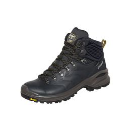 Wanderschuh Grisport "Schn&uuml;rstiefel", Damen, Gr. 41, schwarz, Obermaterial: 50% Rindsleder Leather cow. 50% Lammleder LEL., Schuhe Wanderschuh