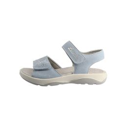 Lurchi Leder-Sandalen "Freni" in Hellblau - 53% | Gr&ouml;&szlig;e 28 | Kindersandalen