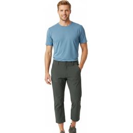 7/8-Hose LPO "KENTVILLE Pirat 7/8", Herren, Gr. XL, Normalgr&ouml;&szlig;en, schwarzgr&uuml;n, 94% Polyester;6% Elasthan, Hosen 7/8-Hose, Schnelltrocknend und atmungsaktiv