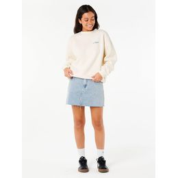 Rip Curl Sweatshirt "Neon Diamond Heritage" in Beige - 59% | Gr&ouml;&szlig;e L | Damen-sweatshirts-jacken