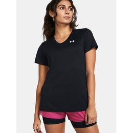 Under Armour Trainingsshirt "Tech" in Schwarz - 39% | Gr&ouml;&szlig;e XS | Damen-outdoor-tops-shirts