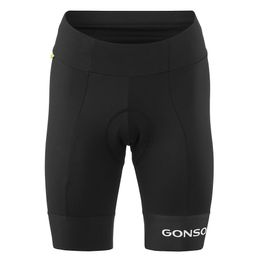 Gonso Fahrradshorts ''Essential'' in Schwarz - 41% | Gr&ouml;&szlig;e 40 | Damen-sporthosen