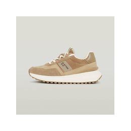 G-Star Raw G-Star Leder-Sneakers in Beige - 60% | Gr&ouml;&szlig;e 37 | Damen-sneakers